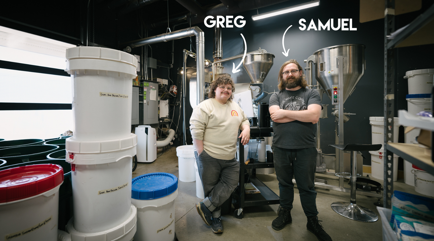 Meet Your Roasters, Samuel & Greg! – Rogue Wave Coffee